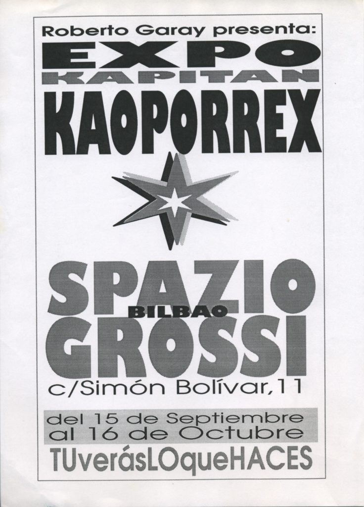 Roberto Garay "Capitán Kaoporrex" - Pasta y Pizza Grossi